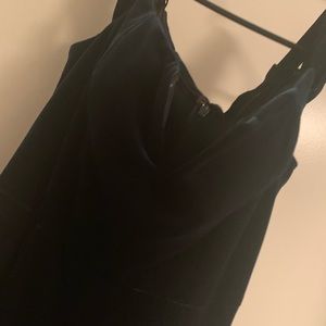 Xscape | Dresses | Velvet Fall Off Shoulder Deep Green Ball Gown | Poshmark